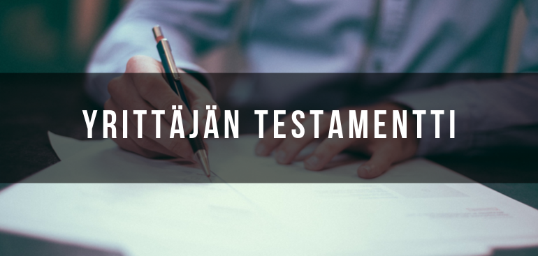 Yrittäjän testamentti – Festum Accounting